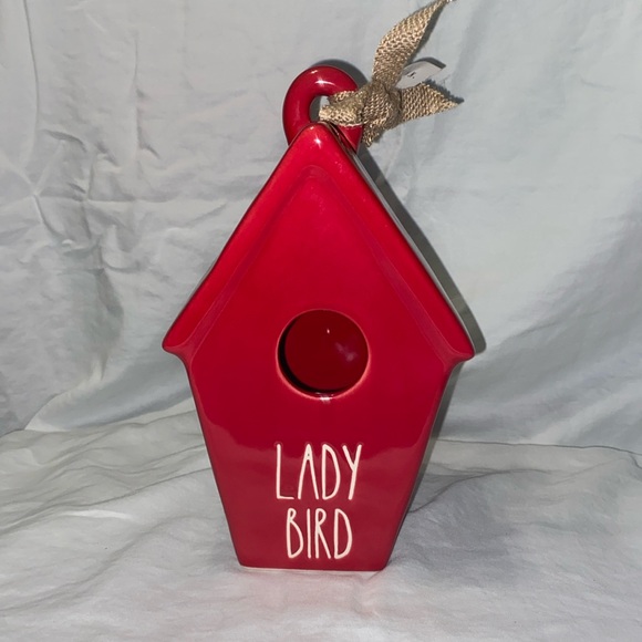 Rae Dunn | Accents | Rae Dunn Red Lady Bird Birdhouse Ladybug | Poshmark